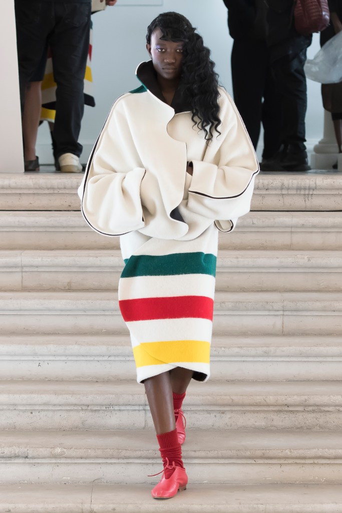 andre walker time travels in paris with a new/old collection