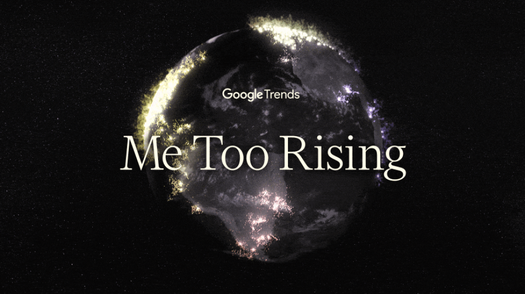 see the me too movement spreading globally in real time