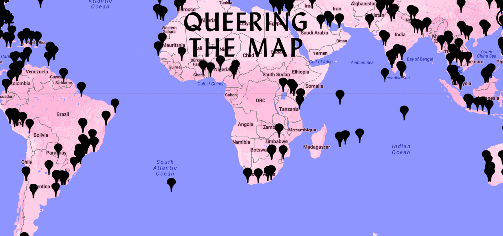 queering the map is connecting queer moments in life 💕💕💕