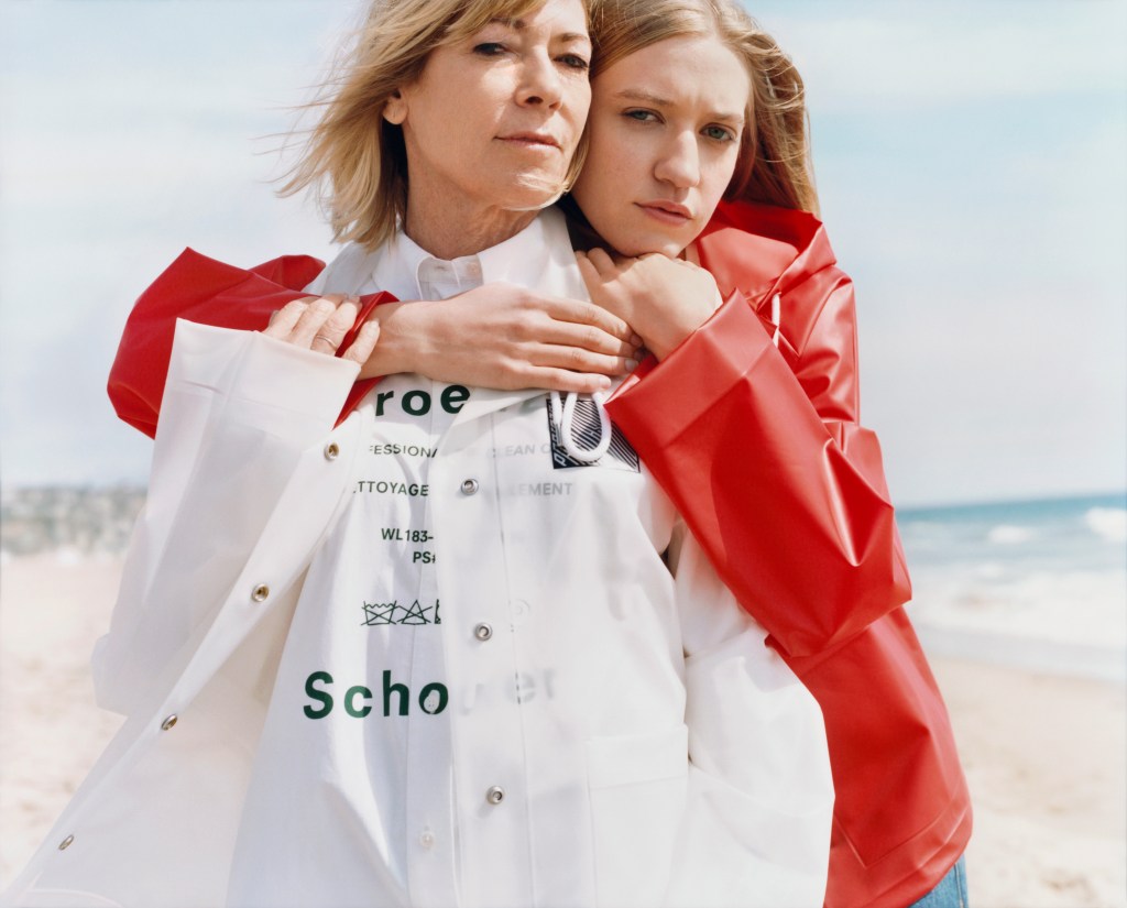 coco gordon moore and kim gordon model proenza schouler’s new line