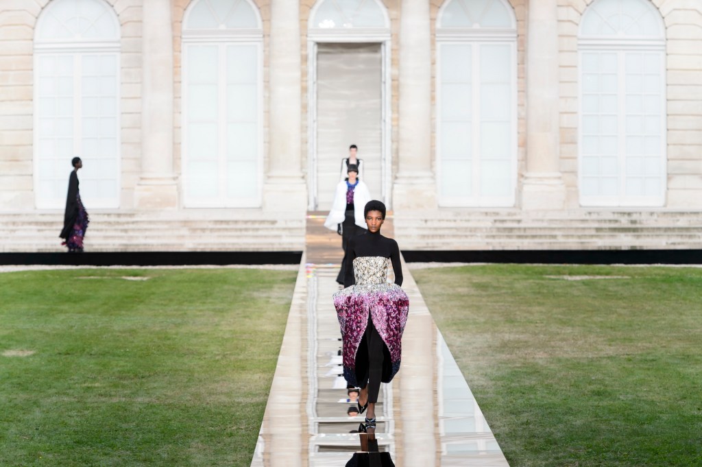 givenchy couture explored the relationship between designer and muse