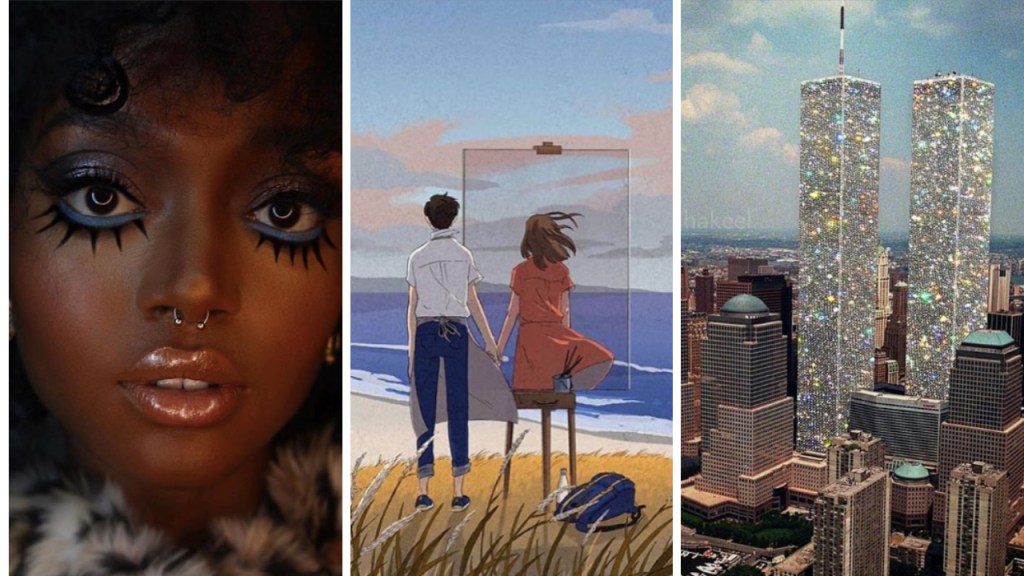 how to become a collector of emerging artists, with @love.watts