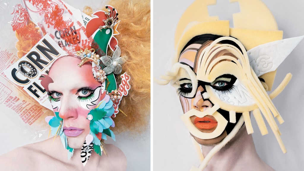 lyle reimer, the make-up artist finding beauty in rubbish