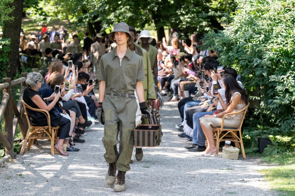 fendi collaborates with luca guadagnino to create green fingered luxury