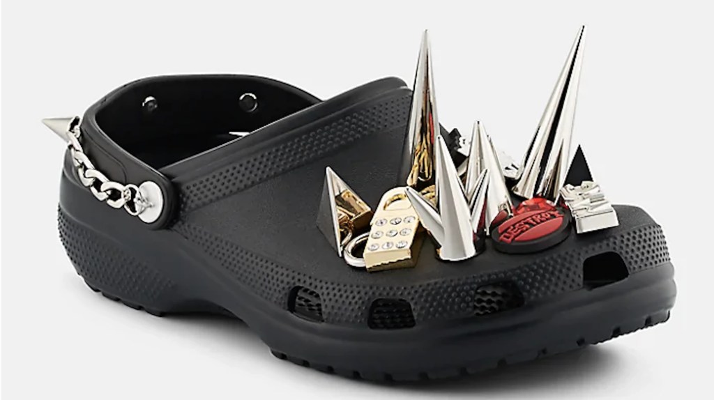 even crocs have gone goth