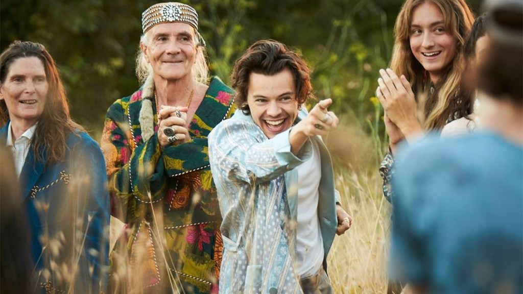 harry styles’ latest gucci advert is straight out of ‘midsommar’