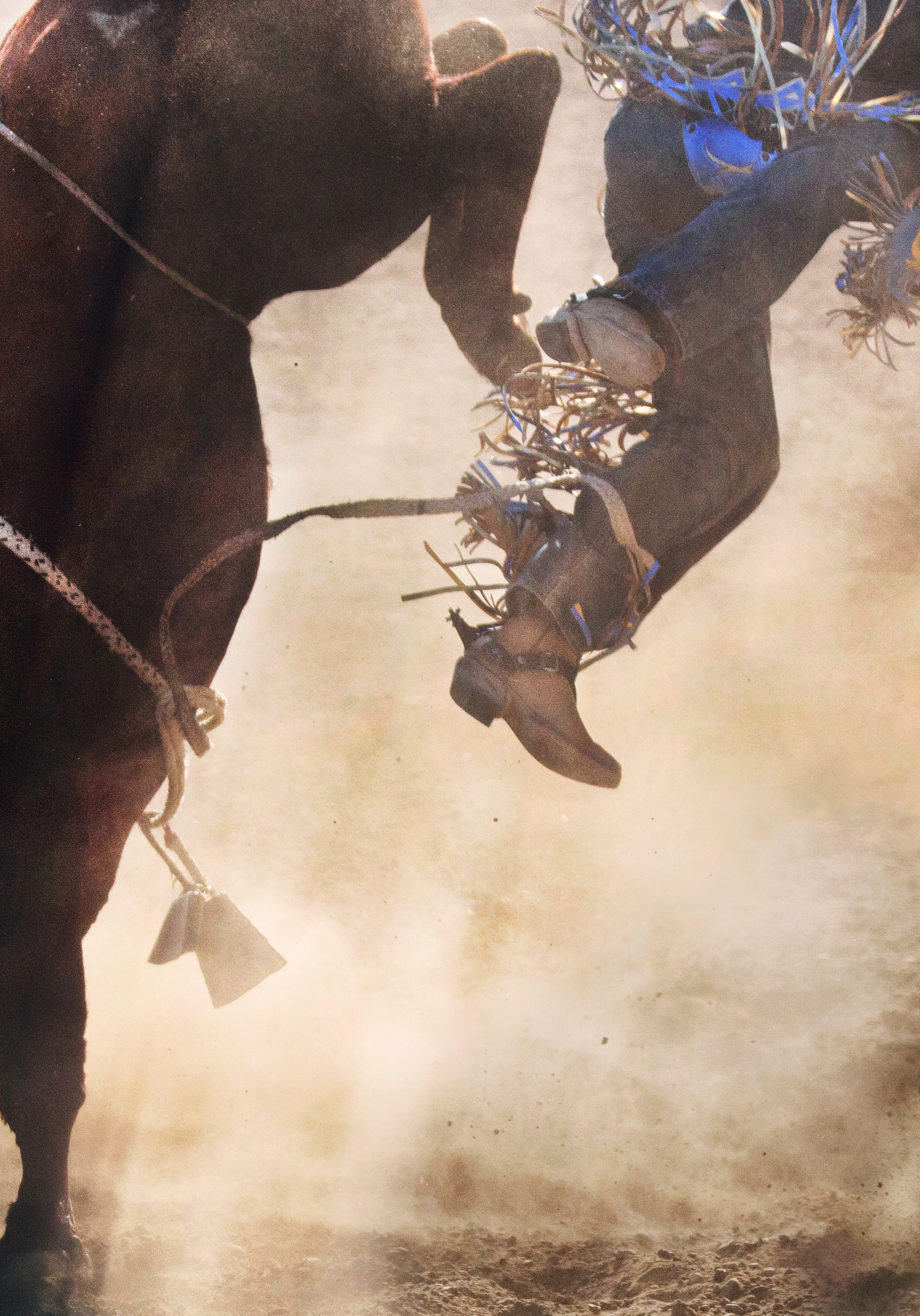 These nostalgic images capture the glamour and grit of American rodeo