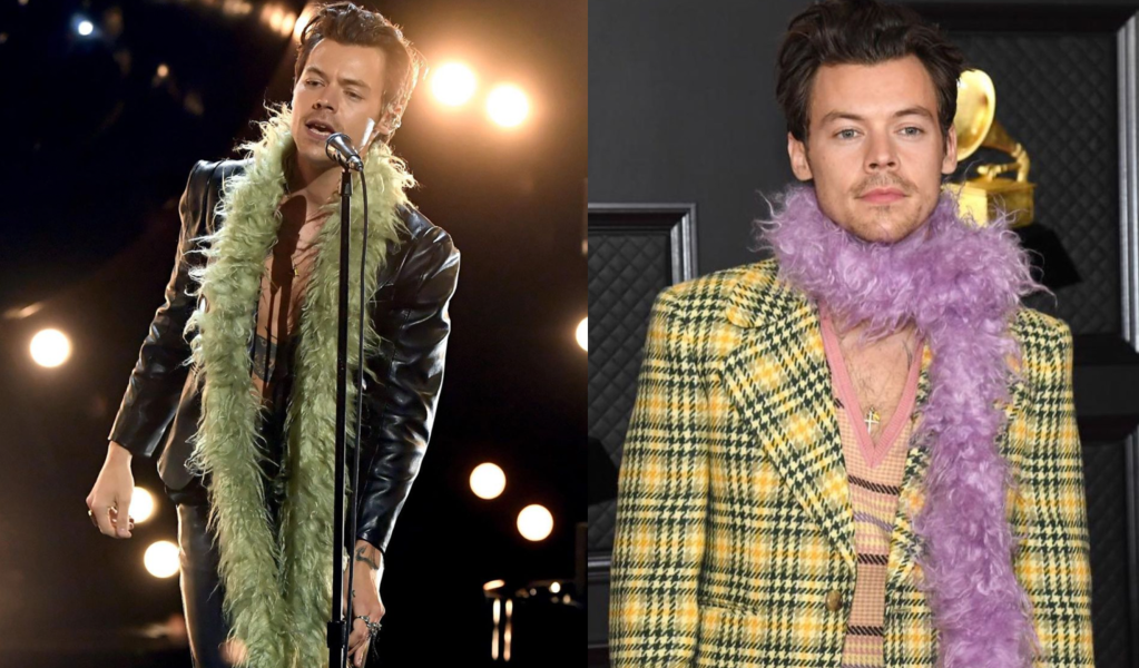 The way I’d die to be one of Harry Styles’ feather boas