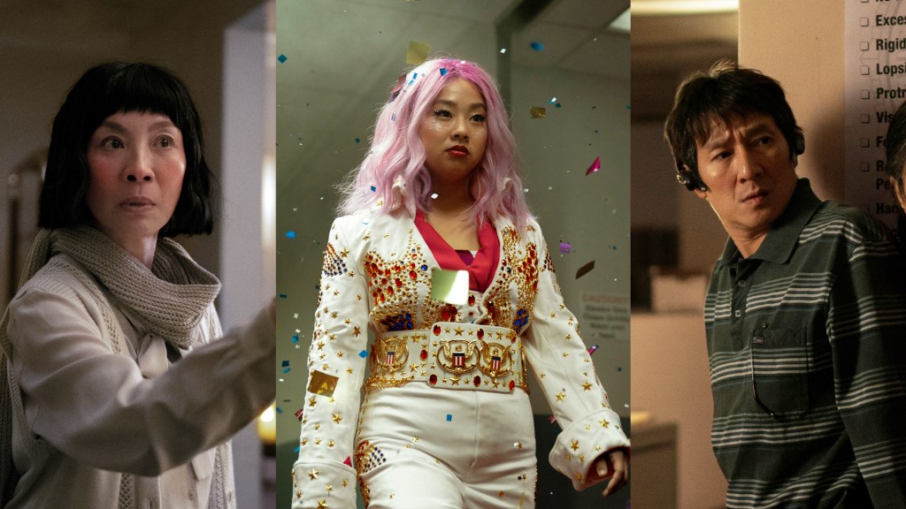 Interviewing the cast of Everything Everywhere All At Once