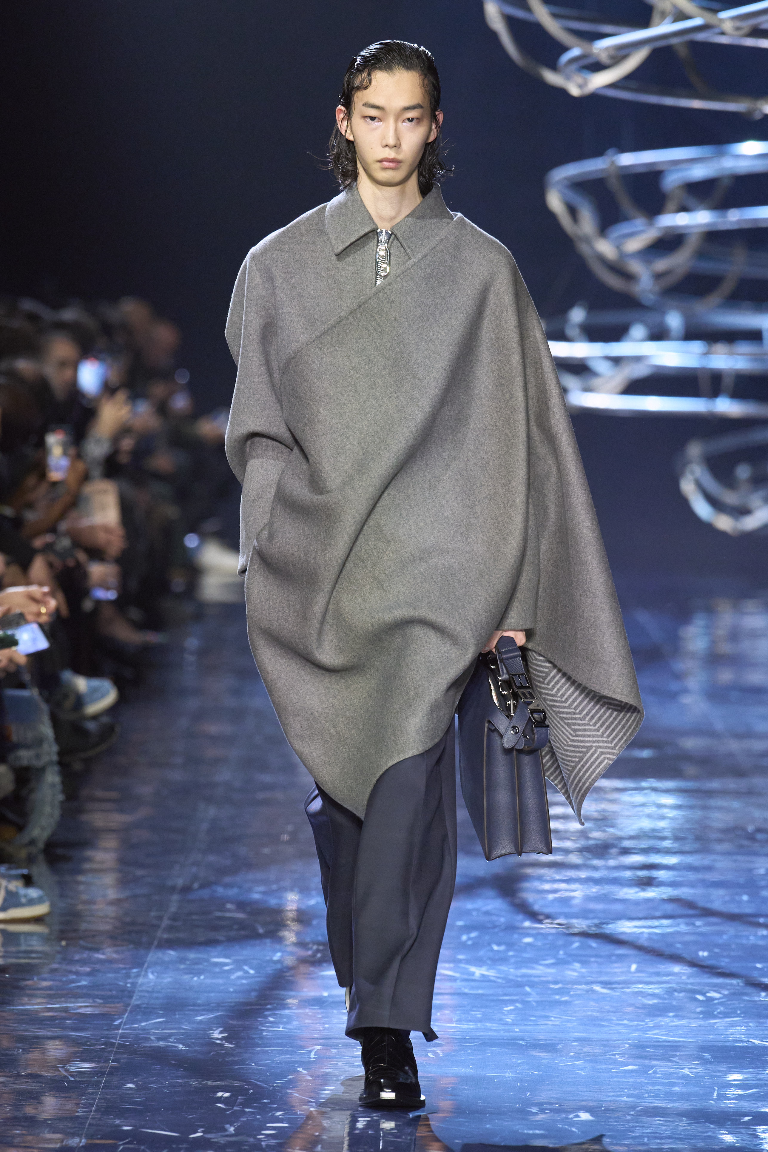 Fendi presents cashmere for the club for AW23