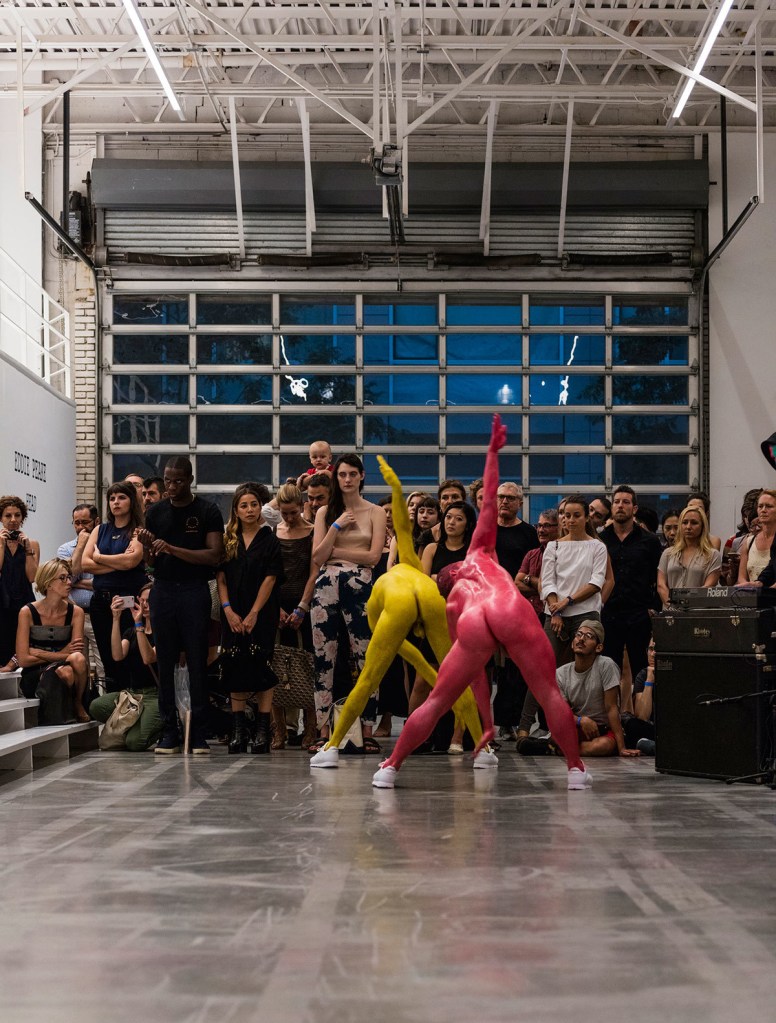 eddie peake and jeffrey deitch take new york