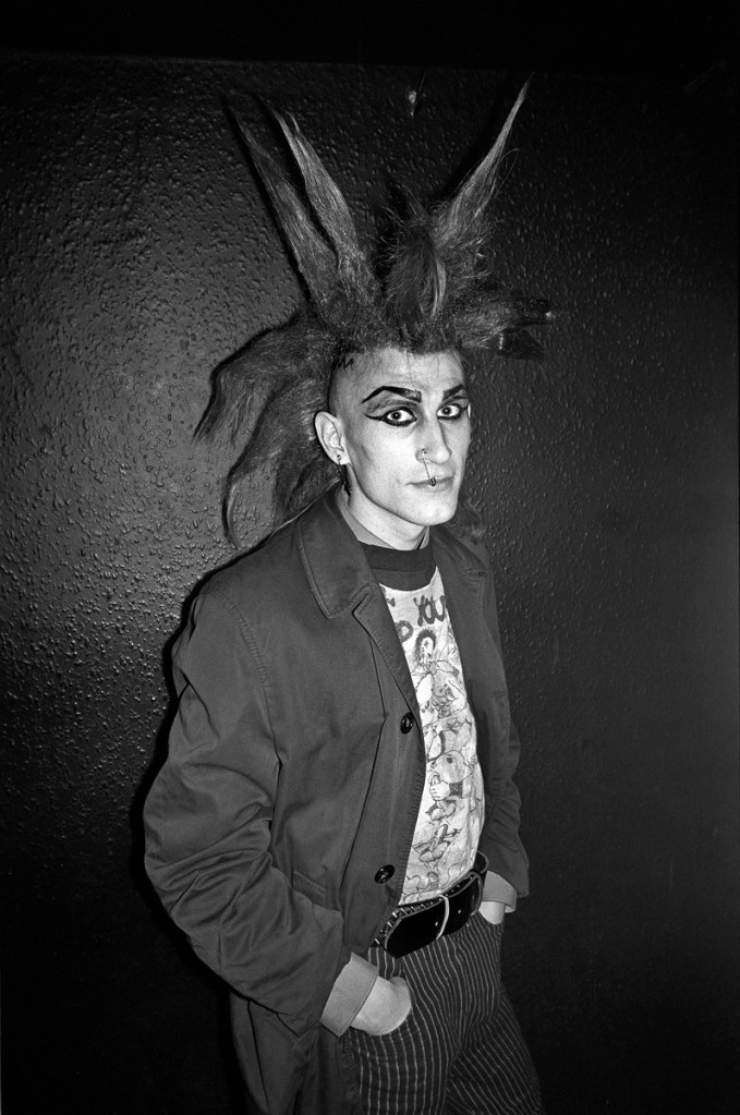photographing the surprising intricacy of punk hairstyles