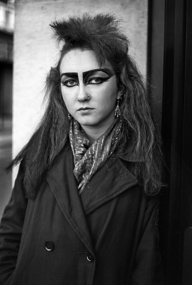 photographing the surprising intricacy of punk hairstyles