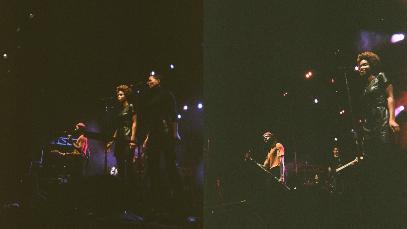 go behind the scenes at day for night, featuring travis scott, blood ...