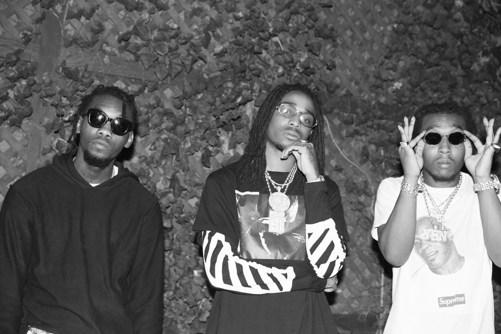 hip-hop trio migos on golden collaborations