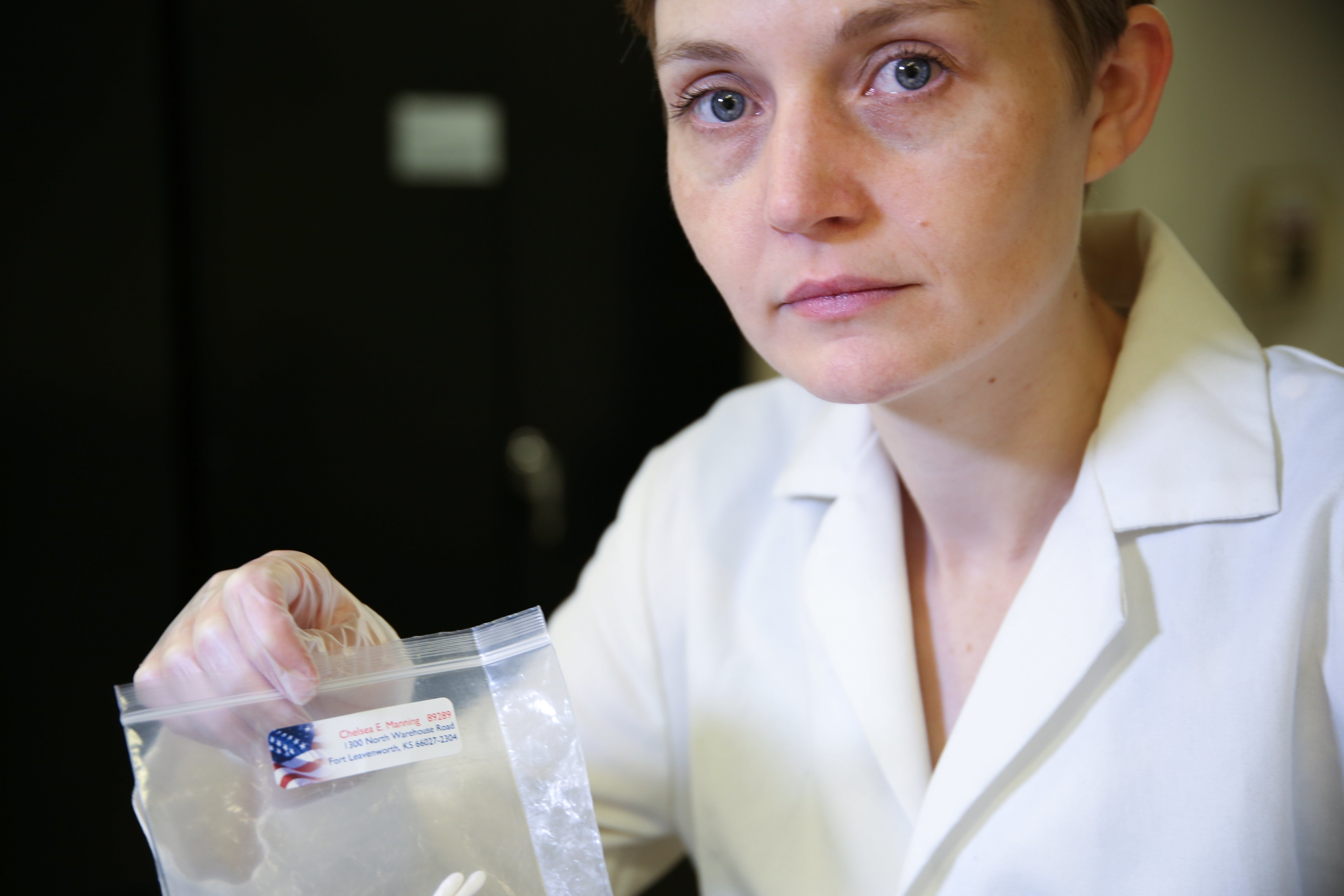 how chelsea manning made self-portraits from her dna, while in prison