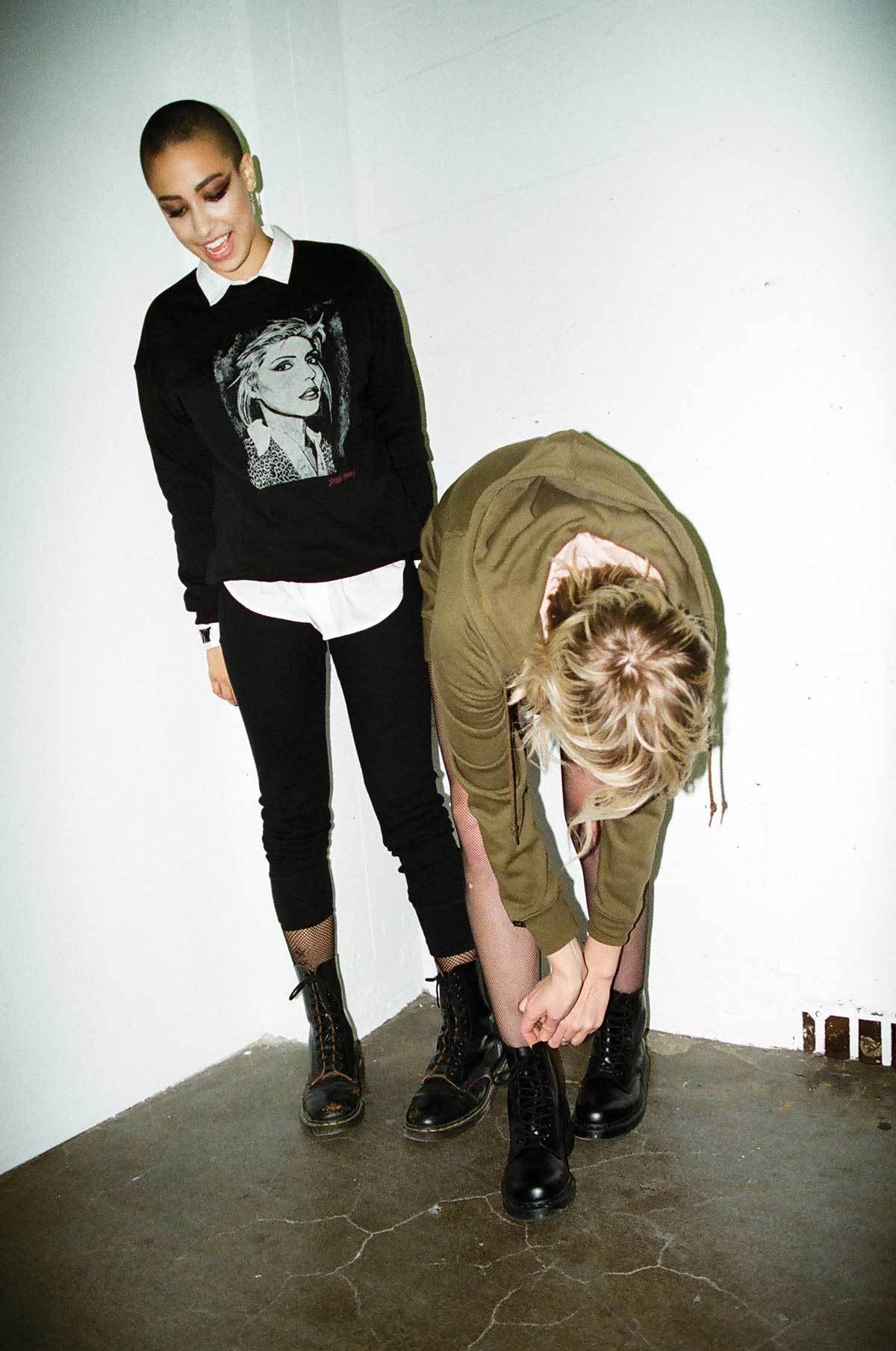 inside the shepard fairey x debbie harry collection