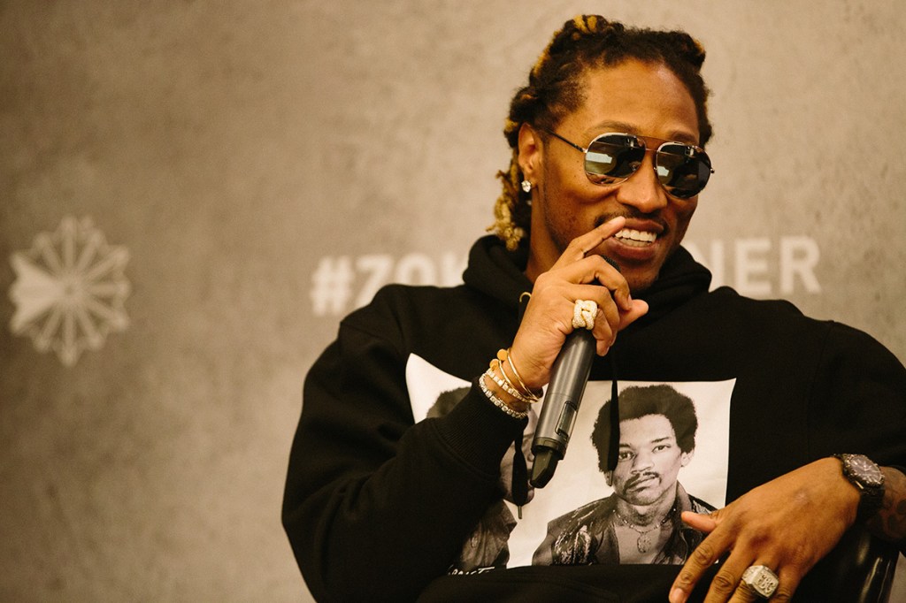 rapper future on shopping, style and sneakers