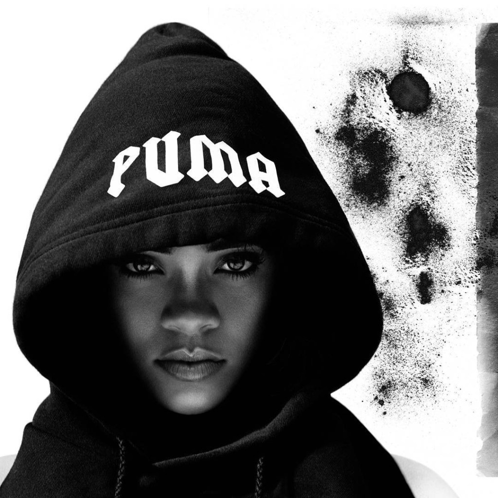 rihanna’s puma line drops in two weeks