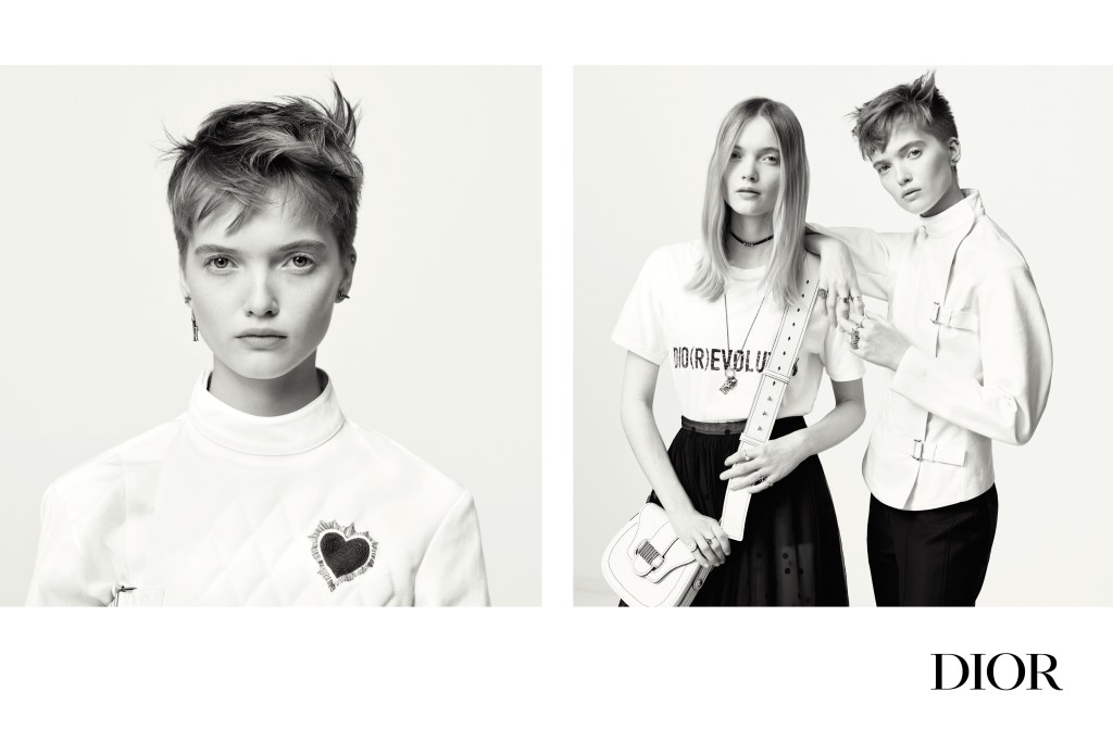 twins ruth and may bell star in maria grazia chiuri’s first dior campaign