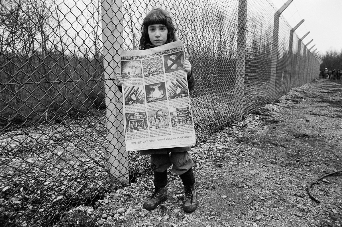 the women of the anti-nuclear protest movement