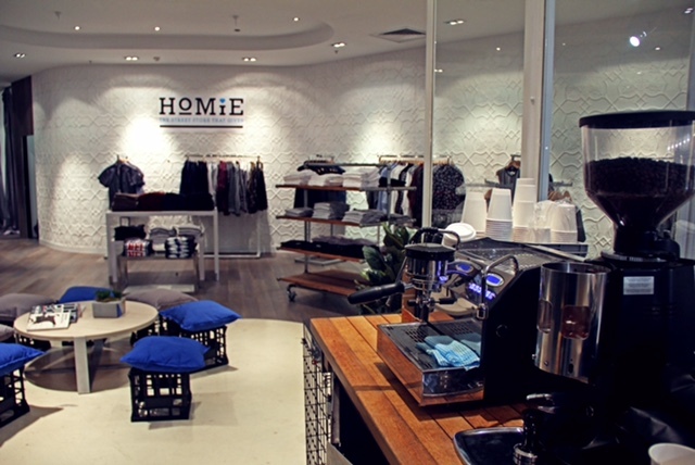 a pop up store helping the homeless