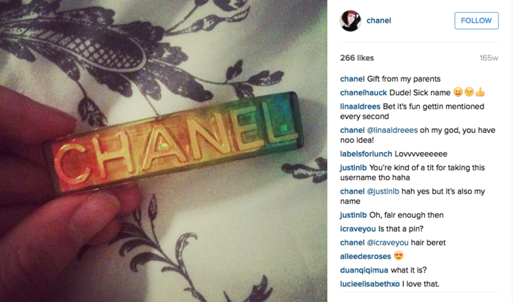chanel vs. chanel: the fight for the @chanel instagram account