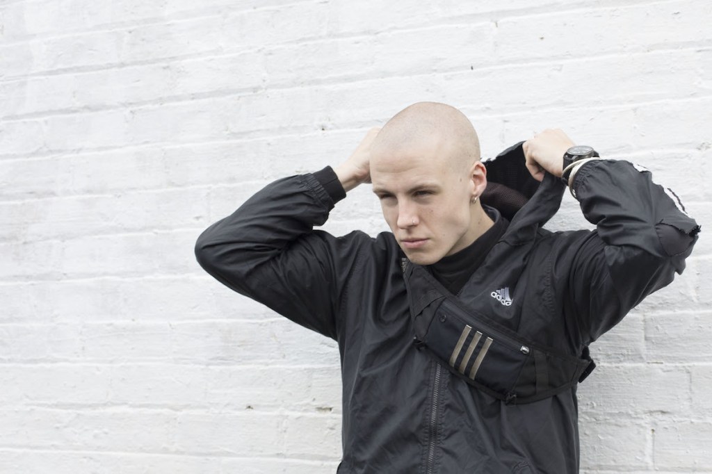 danny fischer is the triple-striped bandit modelling on his own terms