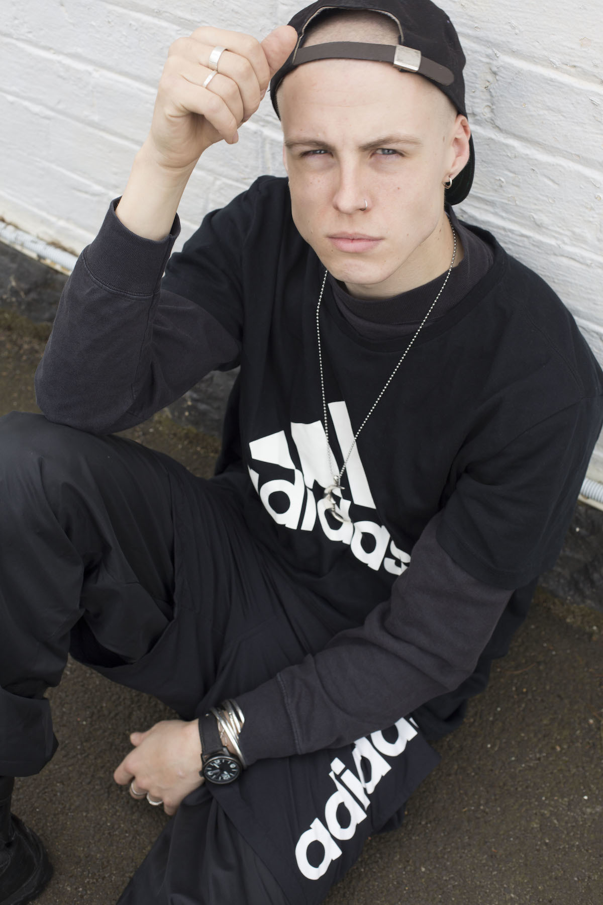 danny fischer is the triple-striped bandit modelling on his own terms