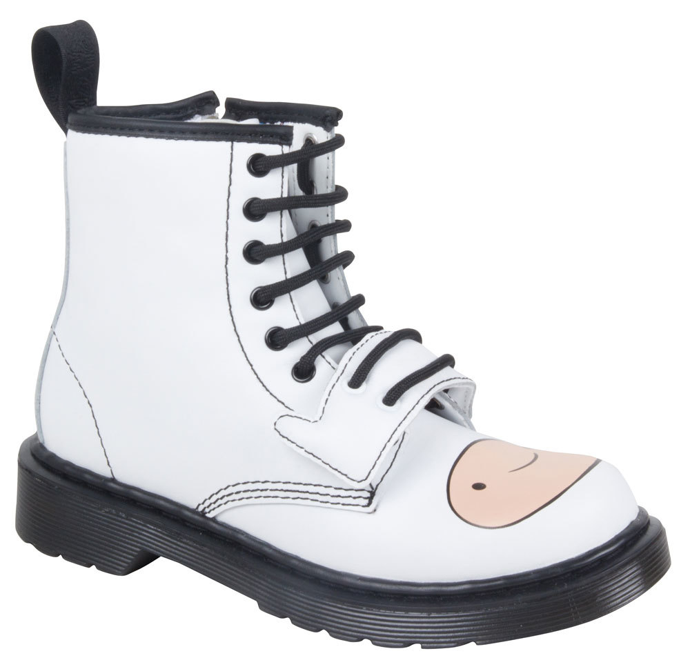 dr. martens team up with cartoon network on adventure time boots