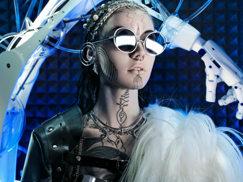 exclusive: grace neutral and hari nef go ‘blade runner’ in new campaign
