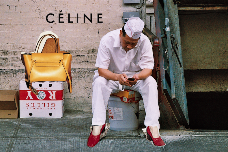 kalen hollomon makes d.i.y. céline ads