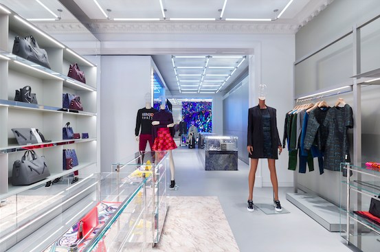 kenzo’s london flagship gets a digital makeover
