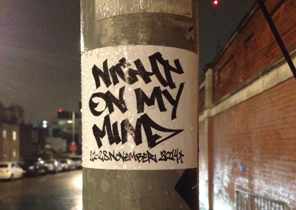 london exhibition, night on my mind says: end custodial sentences for ...