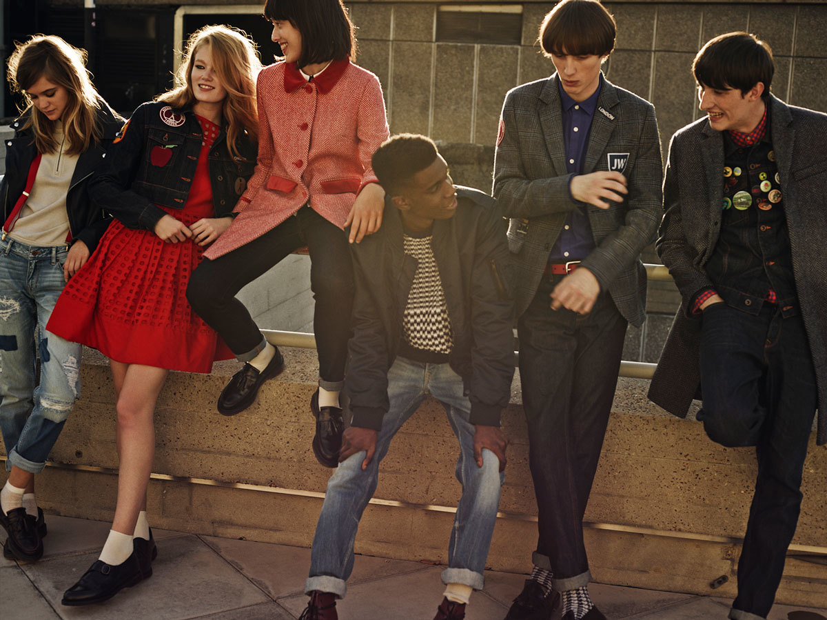 richard nicoll goes brit pop in first collection for jack wills