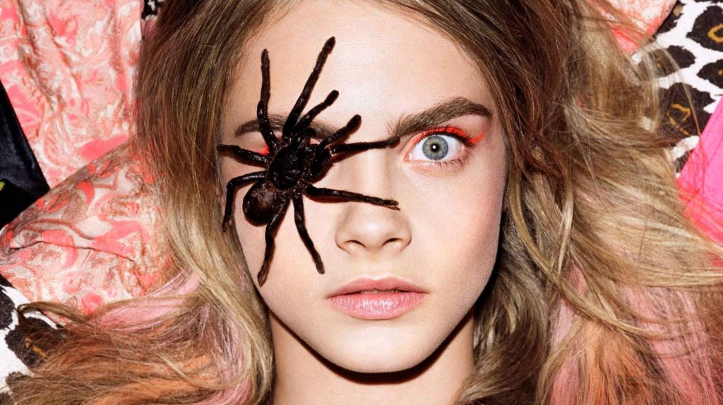 cara showcases her american accent in the paper towns trailer