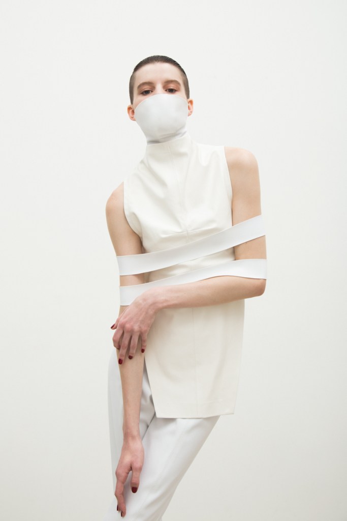 jack huang challenges gender and tradition in latex and rubber