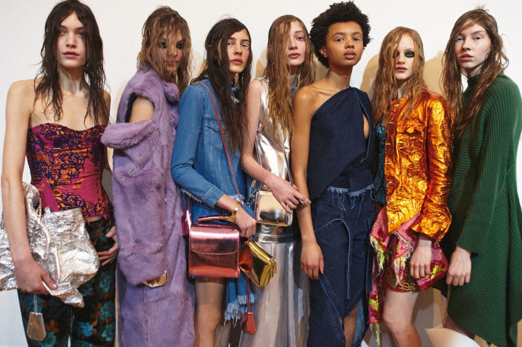 the model zone is an oasis of calm in the london fashion week storm