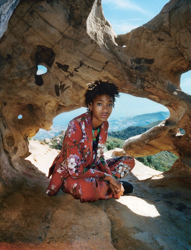 i-D cover star willow smith has signed her first modeling contract