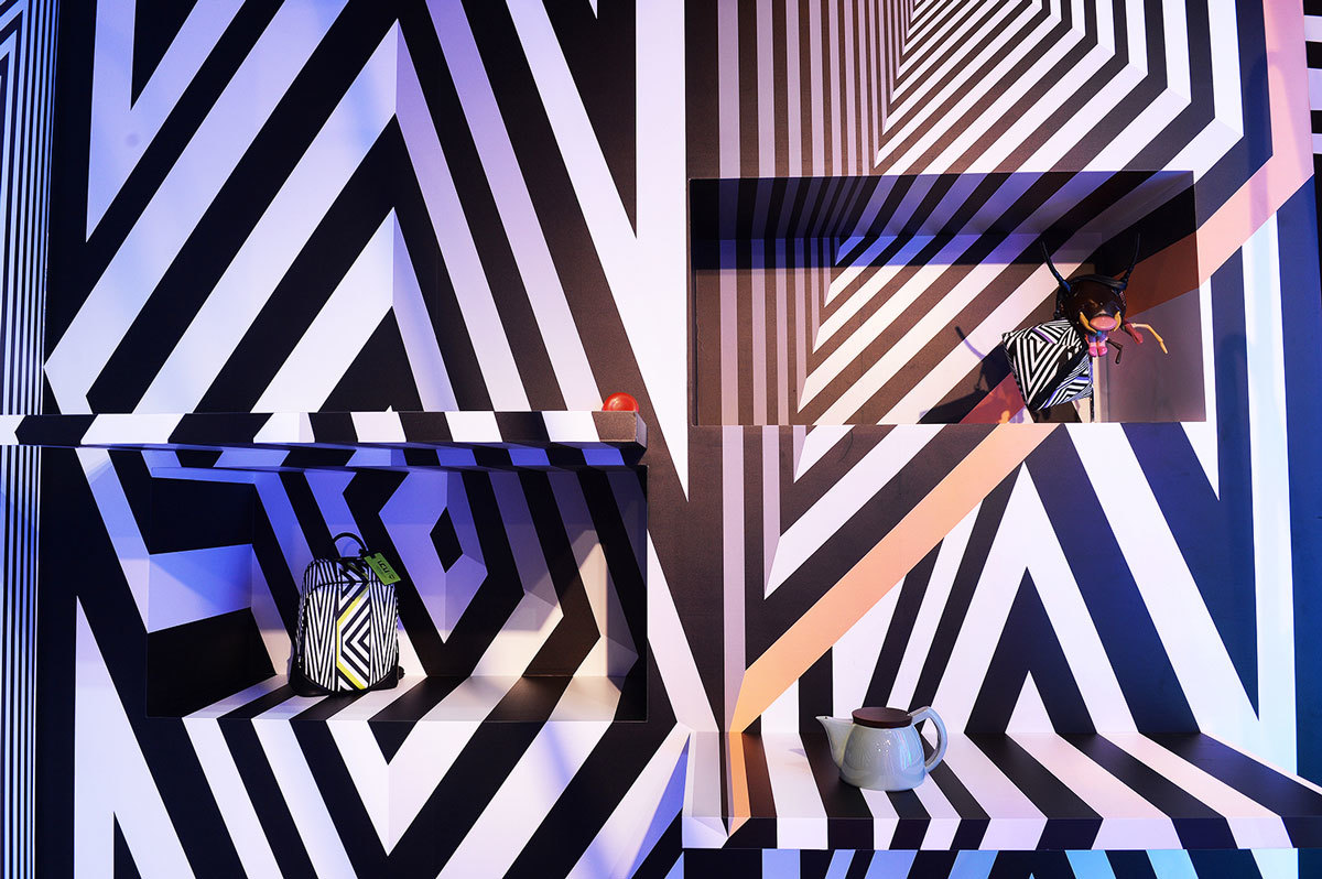tobias rehberger turns mcm’s hong kong flagship into dazzling art ...
